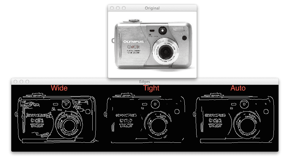 Zero Parameter Automatic Canny Edge Detection With Python And Opencv Pyimagesearch 7659