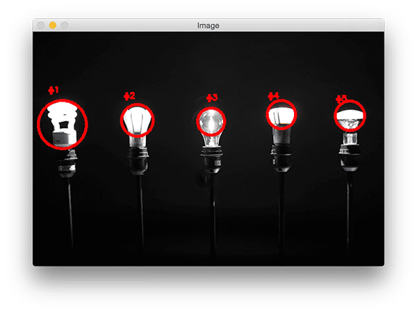 Detecting Multiple Bright Spots In An Image With Python And Opencv Pyimagesearch