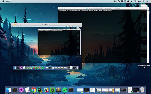 Taking screenshots with OpenCV and Python - PyImageSearch