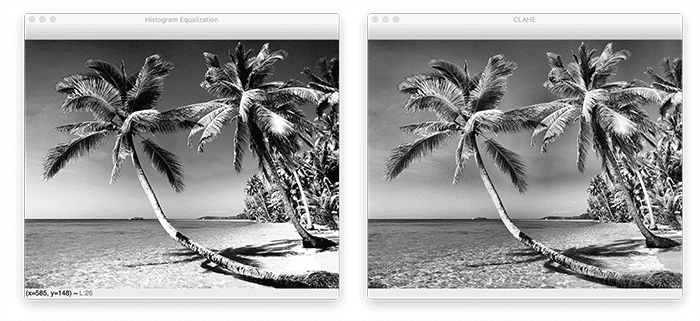OpenCV Histogram Equalization and Adaptive Histogram Equalization ... OpenCV Histogram Equalization and Adaptive Histogram Equalization ...